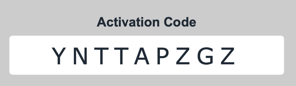 How do I enter my code?