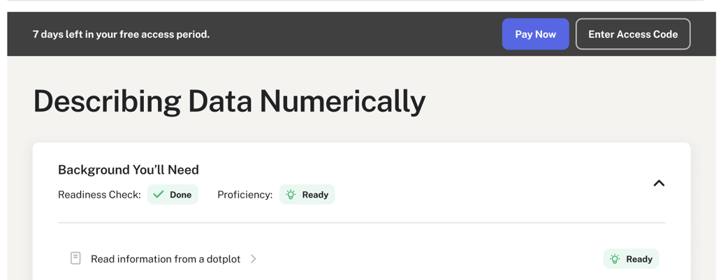 Lumen One For Students: Temporary Access- How It Works