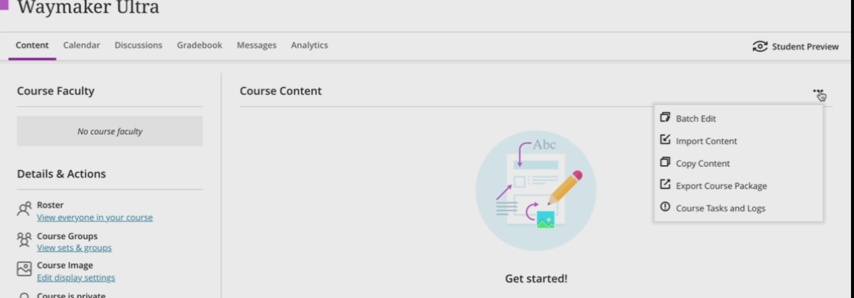 Waymaker: Blackboard and Blackboard Ultra Course Package Import ...