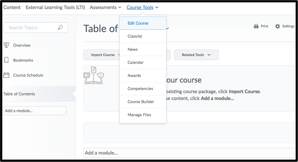 Test Lumen OHM Global LTI Connection: D2L/Brightspace